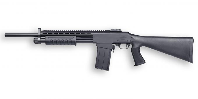 Un fucile da caccia tattico Matte Black di 12 del calibro 3.9kg assi ...